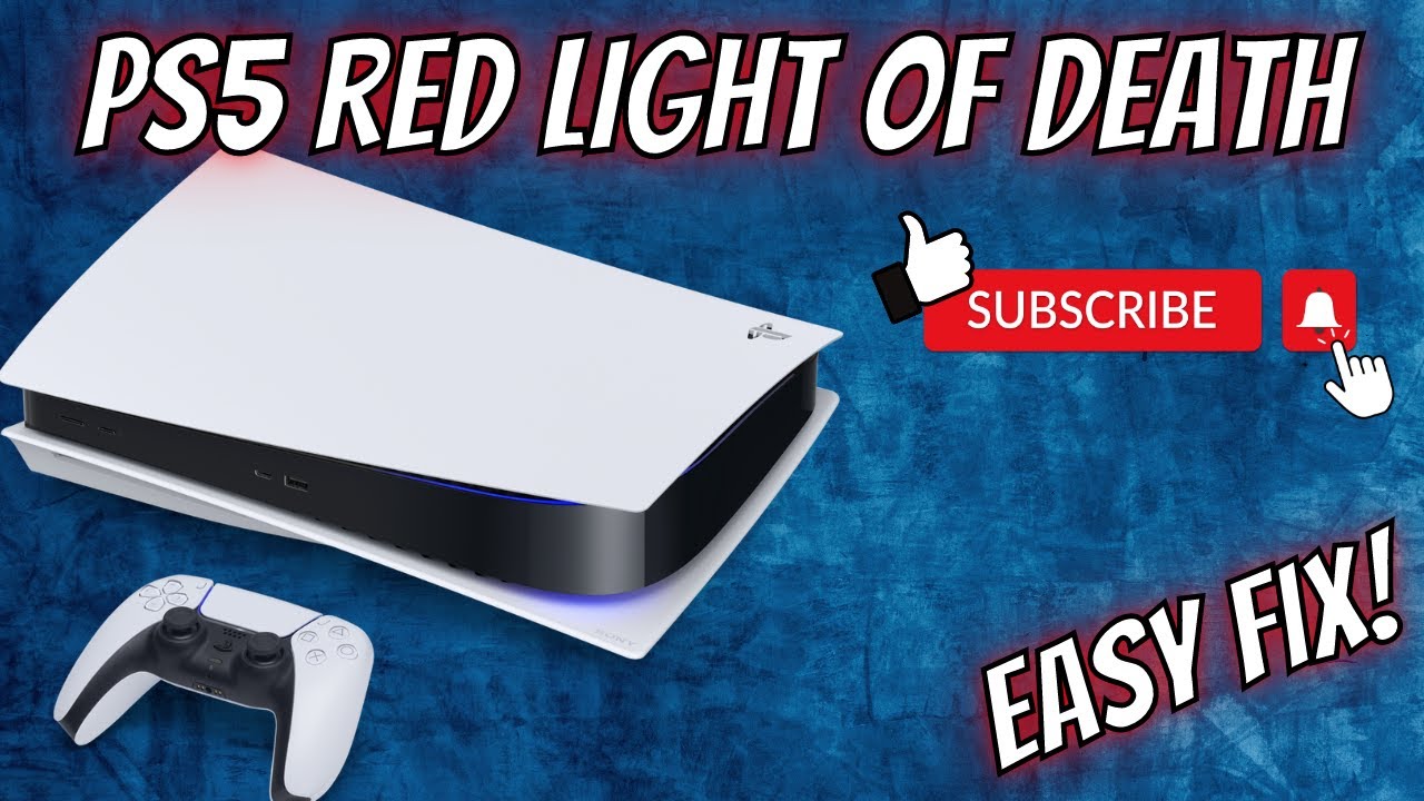 PS5 RED LIGHT OF DEATH || EASY FIX (September 2025) - YouTube
