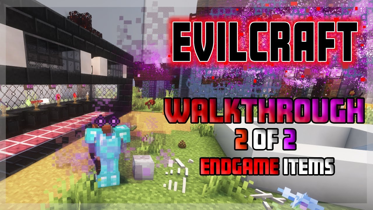Minecraft 🩸 EvilCraft 🩸 Walkthrough 2 of 2 - YouTube