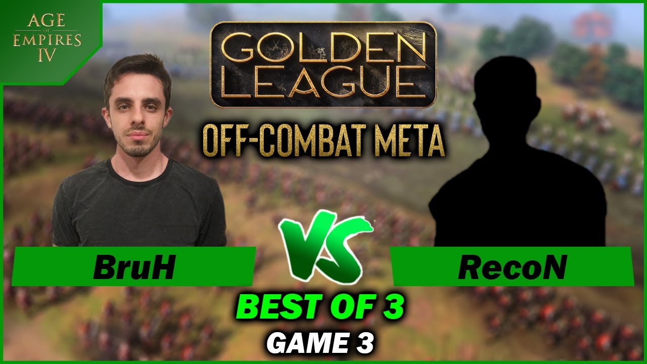Age of Empires 4 - BruH vs RecoN - Golden League Round 2 - Game 3 - YouTube