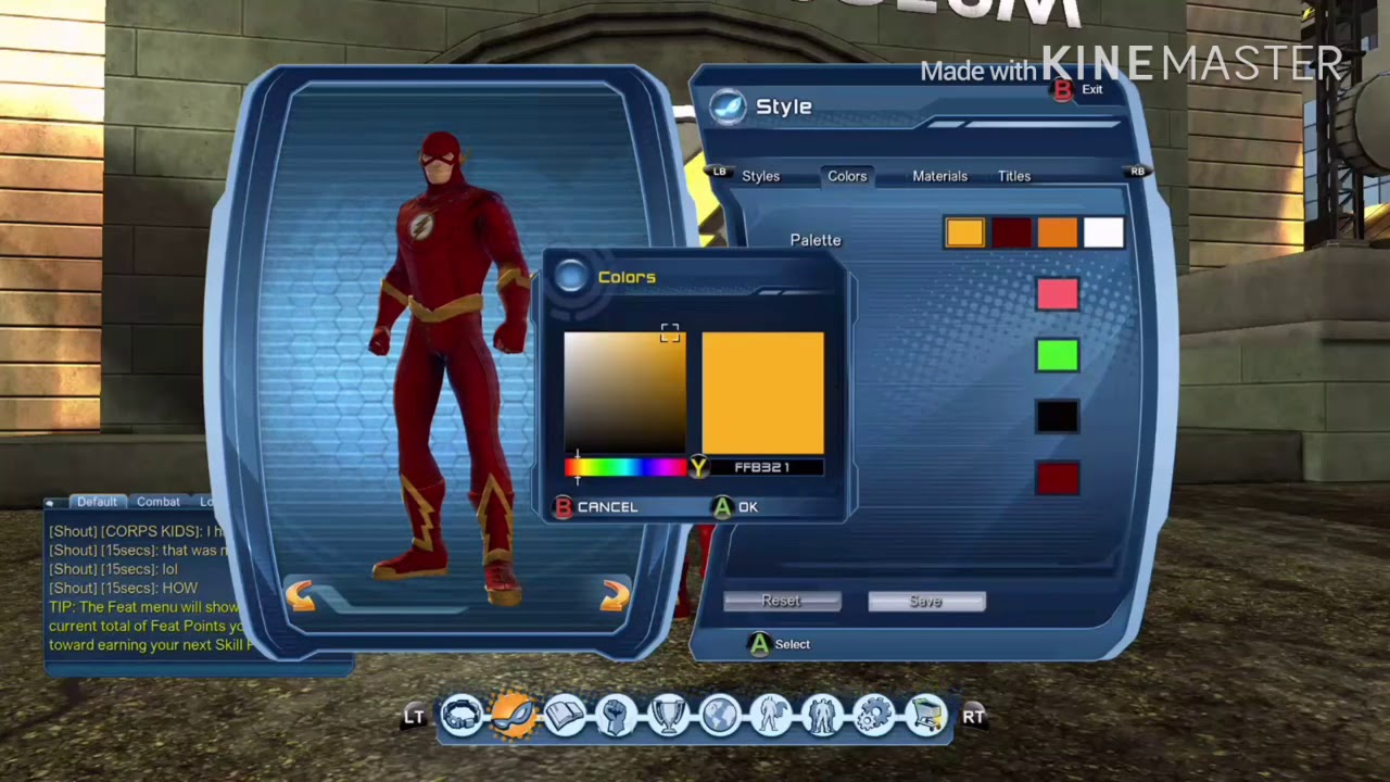 Dcuo The flash season 4 style - YouTube