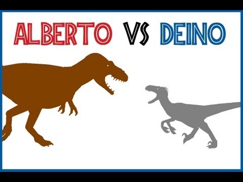 PDFC - Albertosaurus vs Deinonychus - YouTube