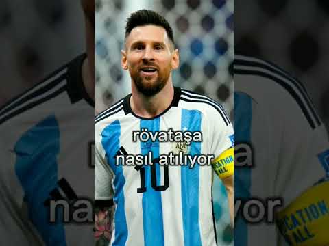 Messi RÖVAŞATA ÖĞRENİYOR