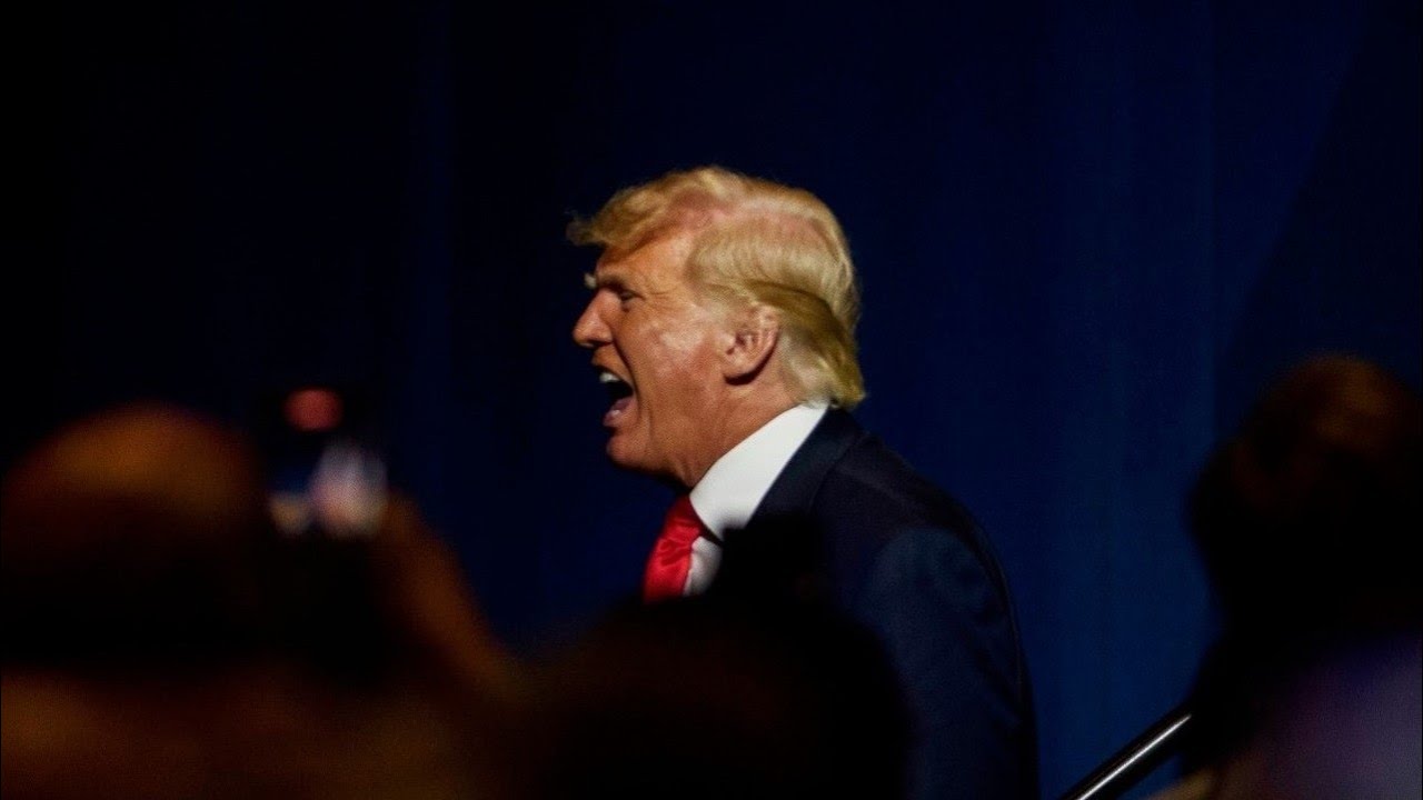 Donald Trump questions if Joe Biden is running the US - YouTube