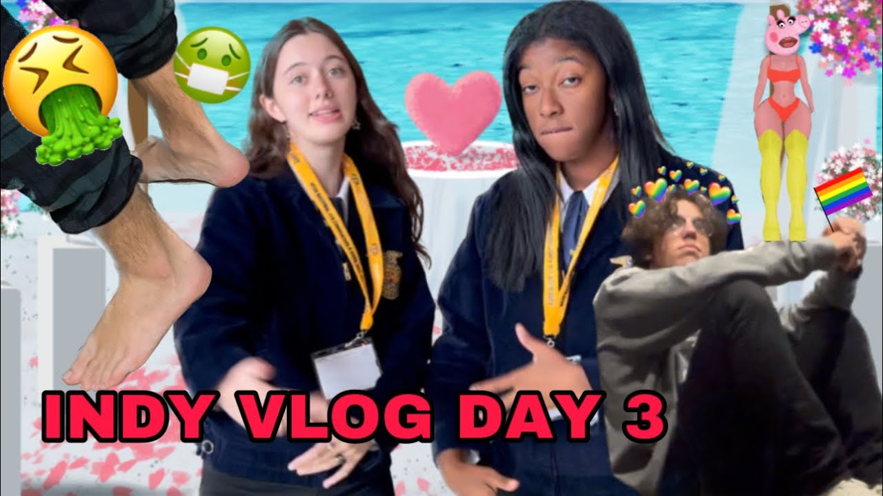 INDIANAPOLIS VLOG DAY 3 !! [INDY MOTOR SPEEDWAY, LIT FFA DANCE PARTY ...