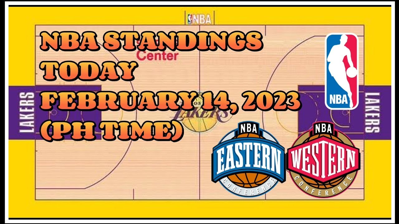 NBA STANDINGS TODAY | FEBRUARY 14, 2023 | NBA UPDATES - YouTube