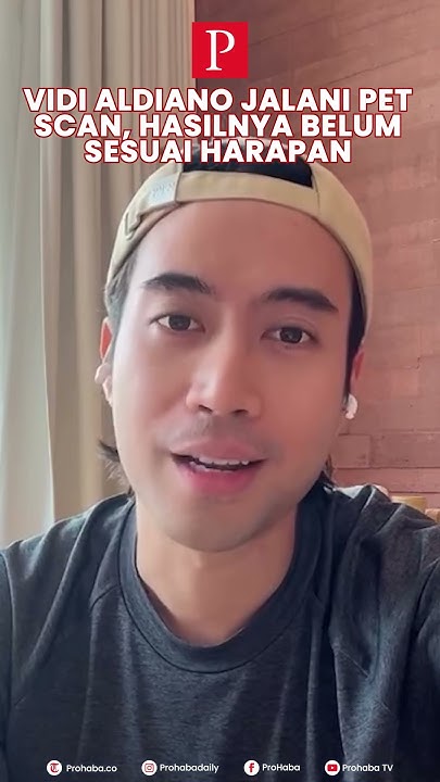 Vidi Aldiano Jalani PET Scan, Hasilnya Belum Sesuai Harapan - YouTube