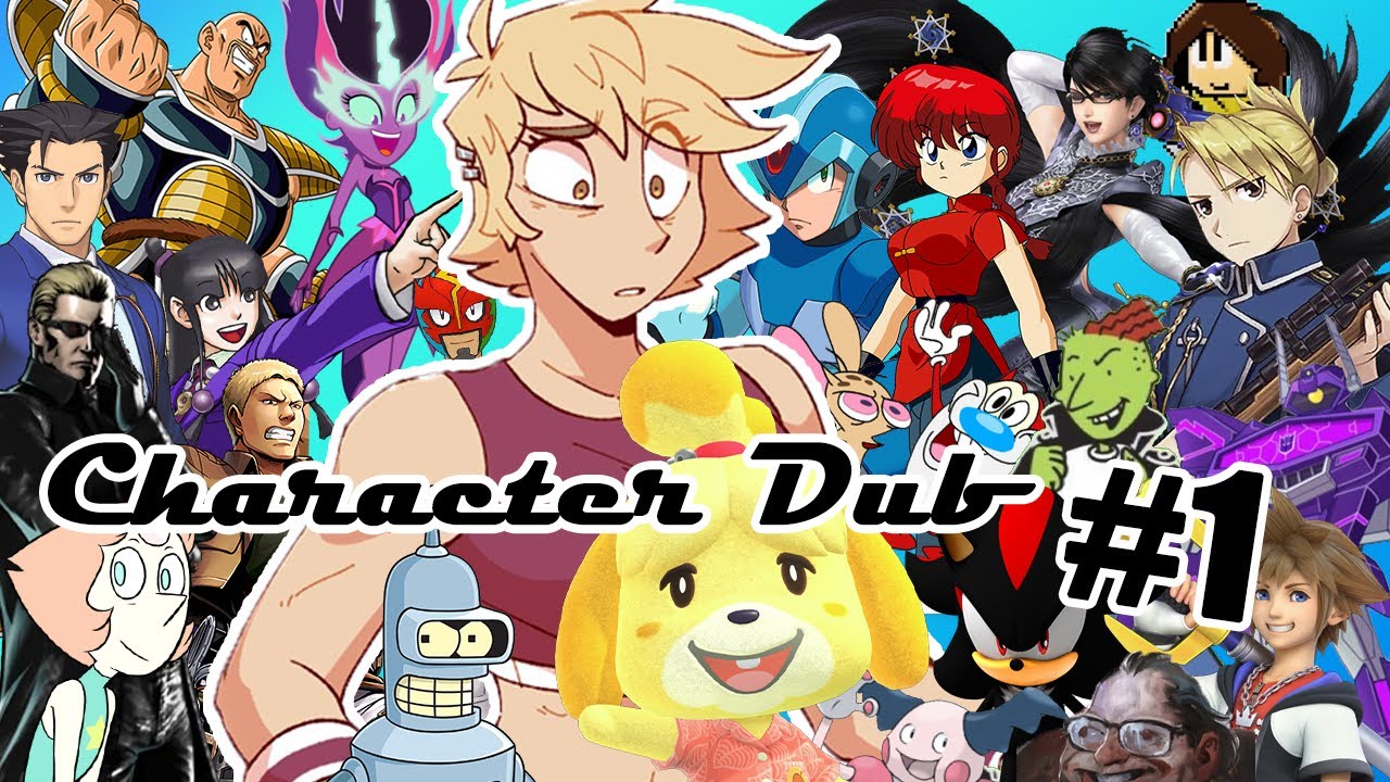 Character Dub Compilation #1 - DBZ, MLP, Smash Bros, & More! - YouTube