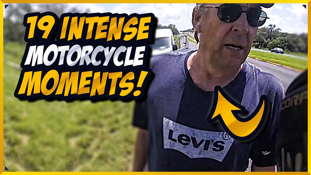 19 Intense Motorcycle Moments! - [Ep.20] - YouTube