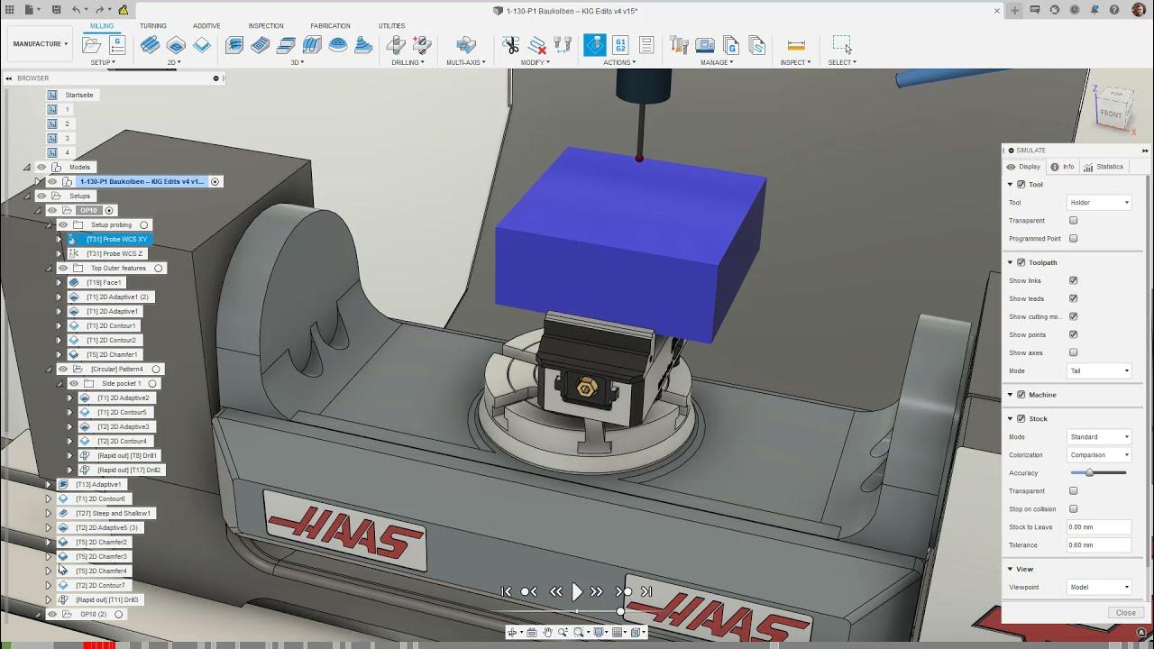 Fusion 360 Machine Simulation - Get the basics - YouTube