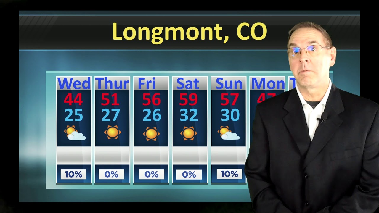 Longmont Weather Forecast, February 26 to 29, 2020 - YouTube