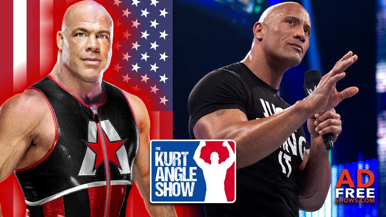 Kurt Angle Gets Emotional About High Praise From The Rock - YouTube