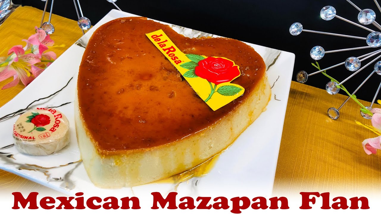 Mexican Mazapan Flan Recipe - YouTube