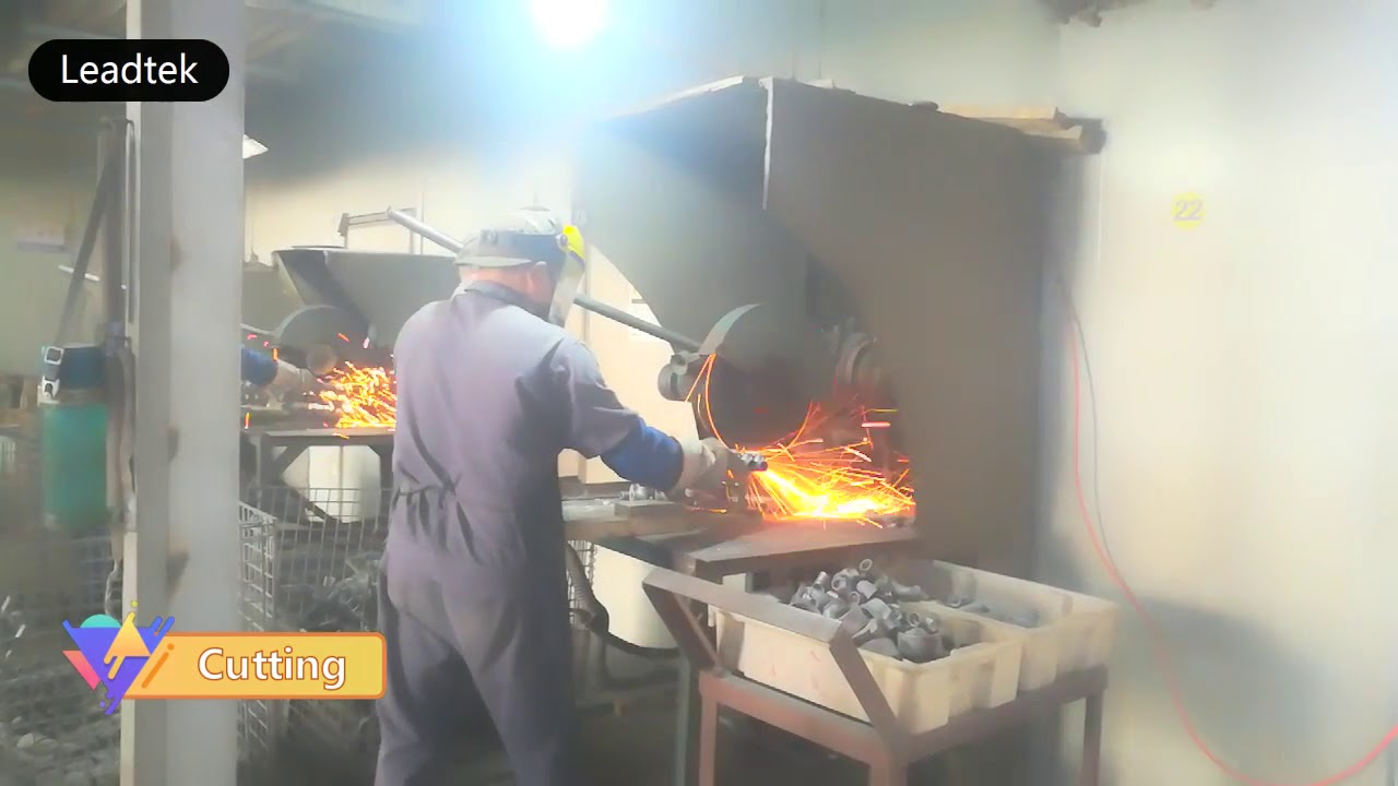 Manufacture of Thread Pipe Fittings-Leadtek Fluid/Leadtek Casting - YouTube