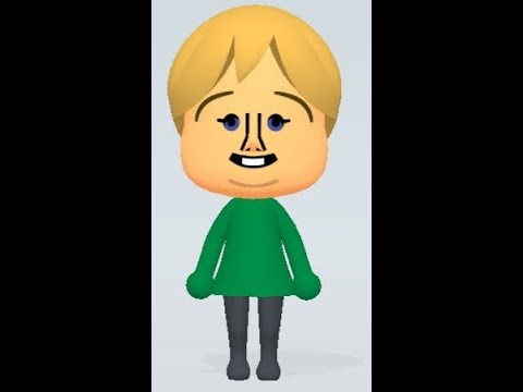 Nintendo CPU Wii/Switch Mii Character: Megan Mii - YouTube