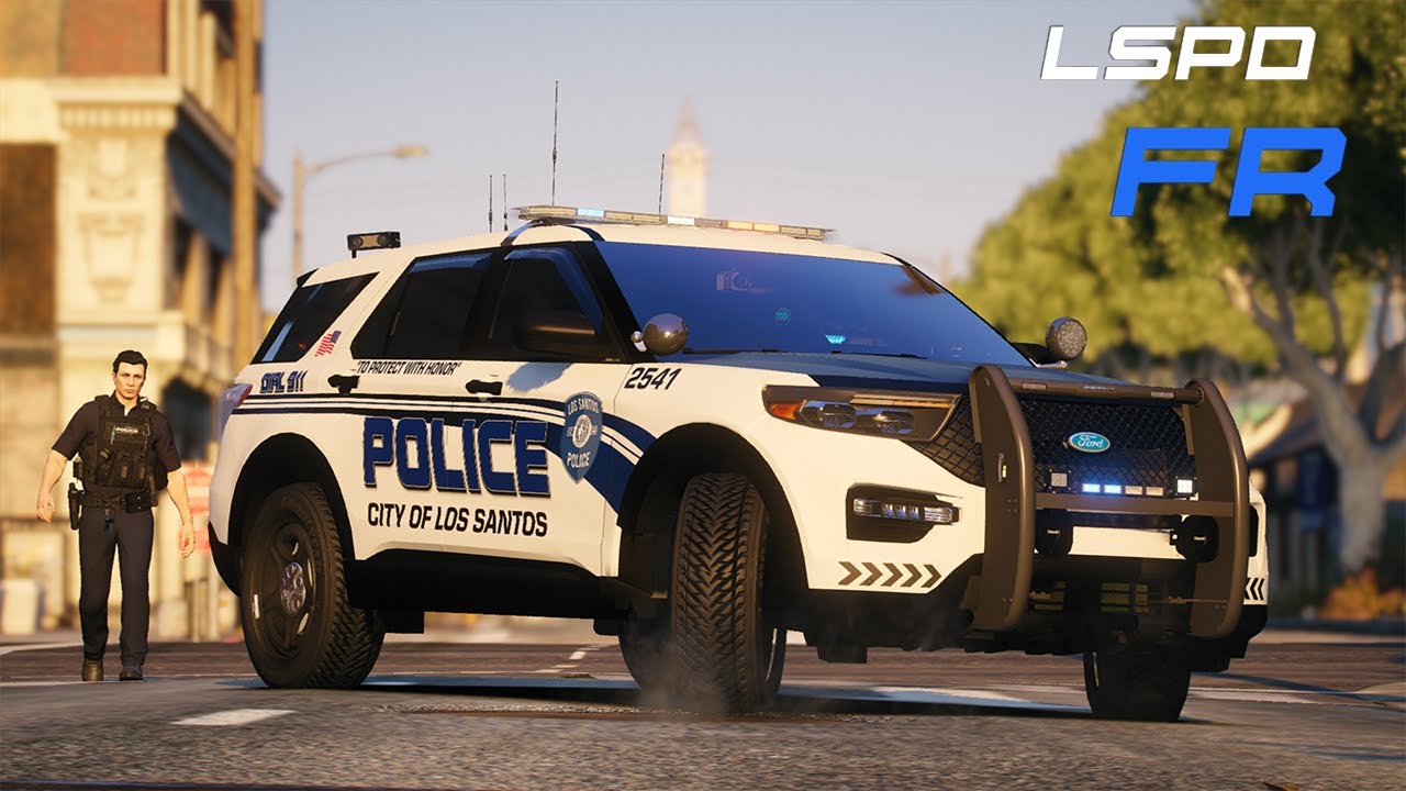 FIGHT a cop in GTA 5. LSPDFR - YouTube