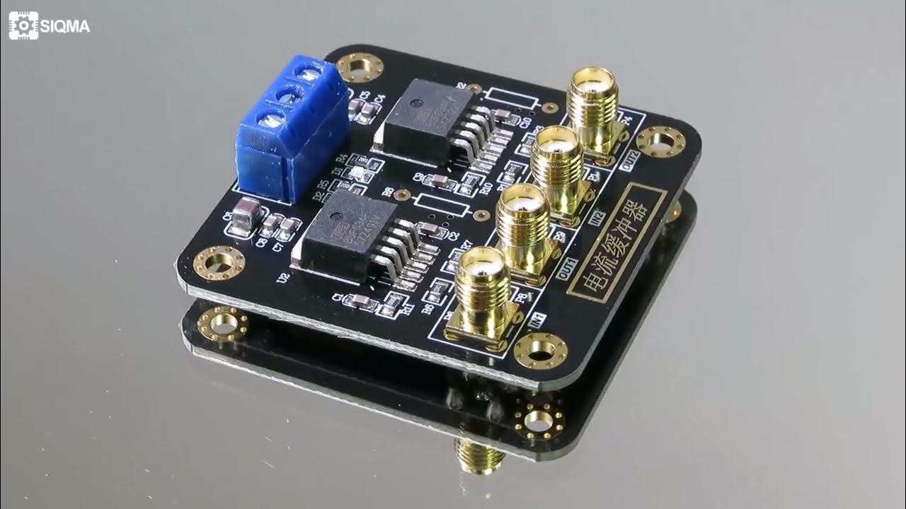 Buf634 High Speed Current Buffer Power Pulse Amplifier Youtube