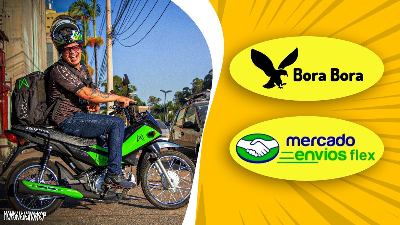 MERCADO ENVIOS FLEX NO APP MOTTU ENTREGAS *como funciona* - YouTube