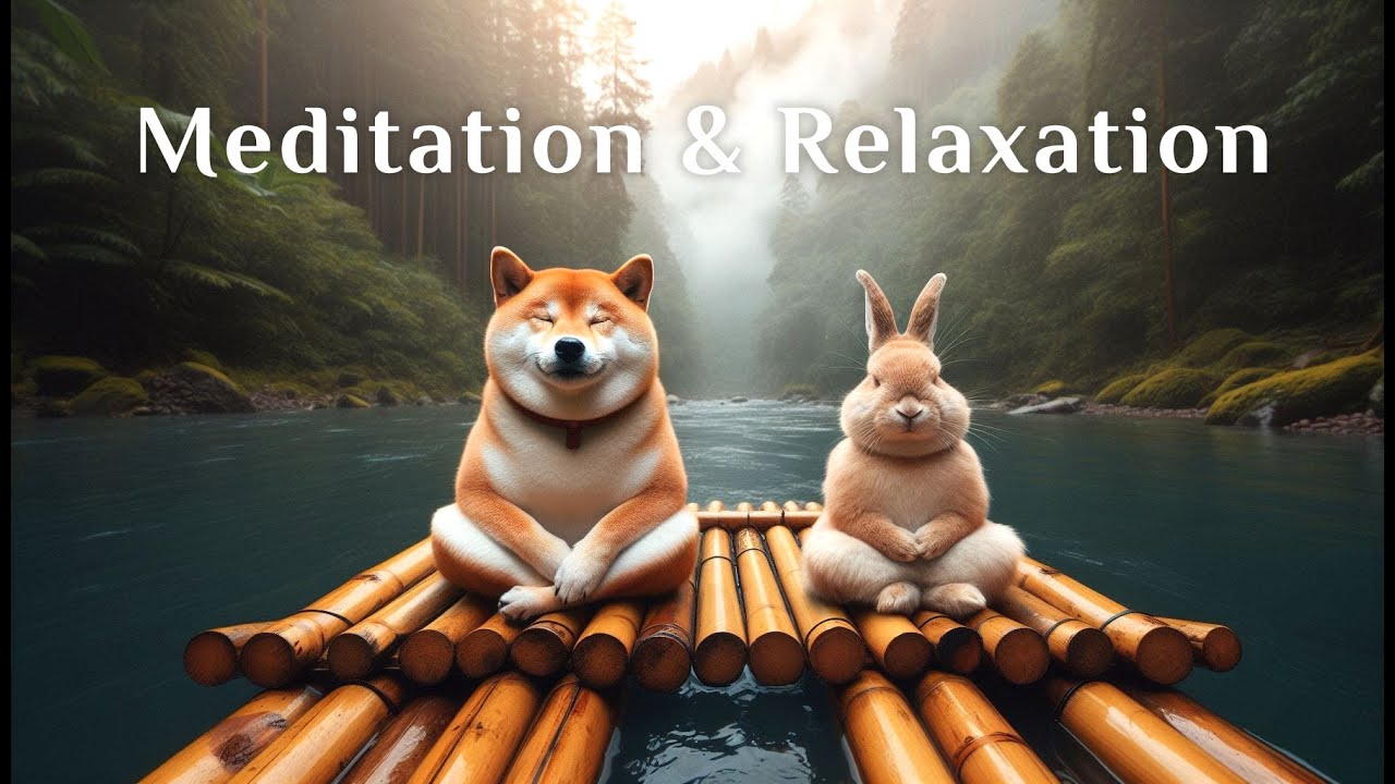 Meditate and Relax🍃Music for Stress Relief at Work - YouTube