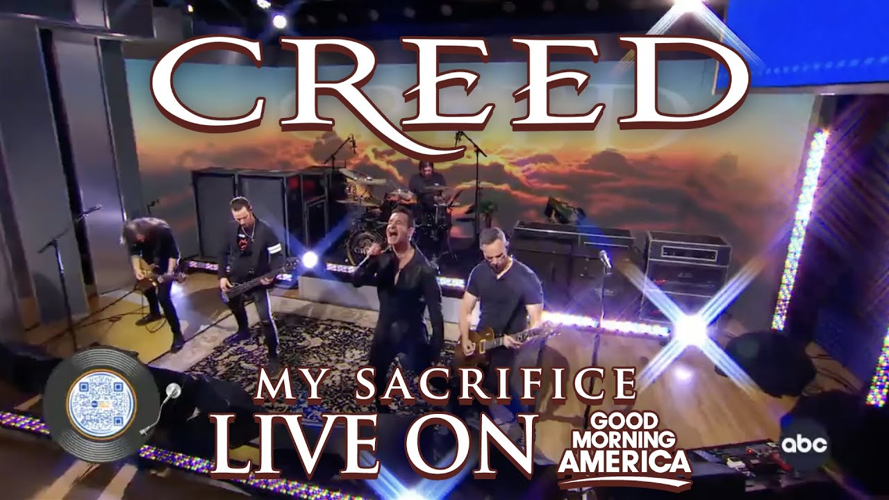 Creed - My Sacrifice (Live on Good Morning America) - YouTube