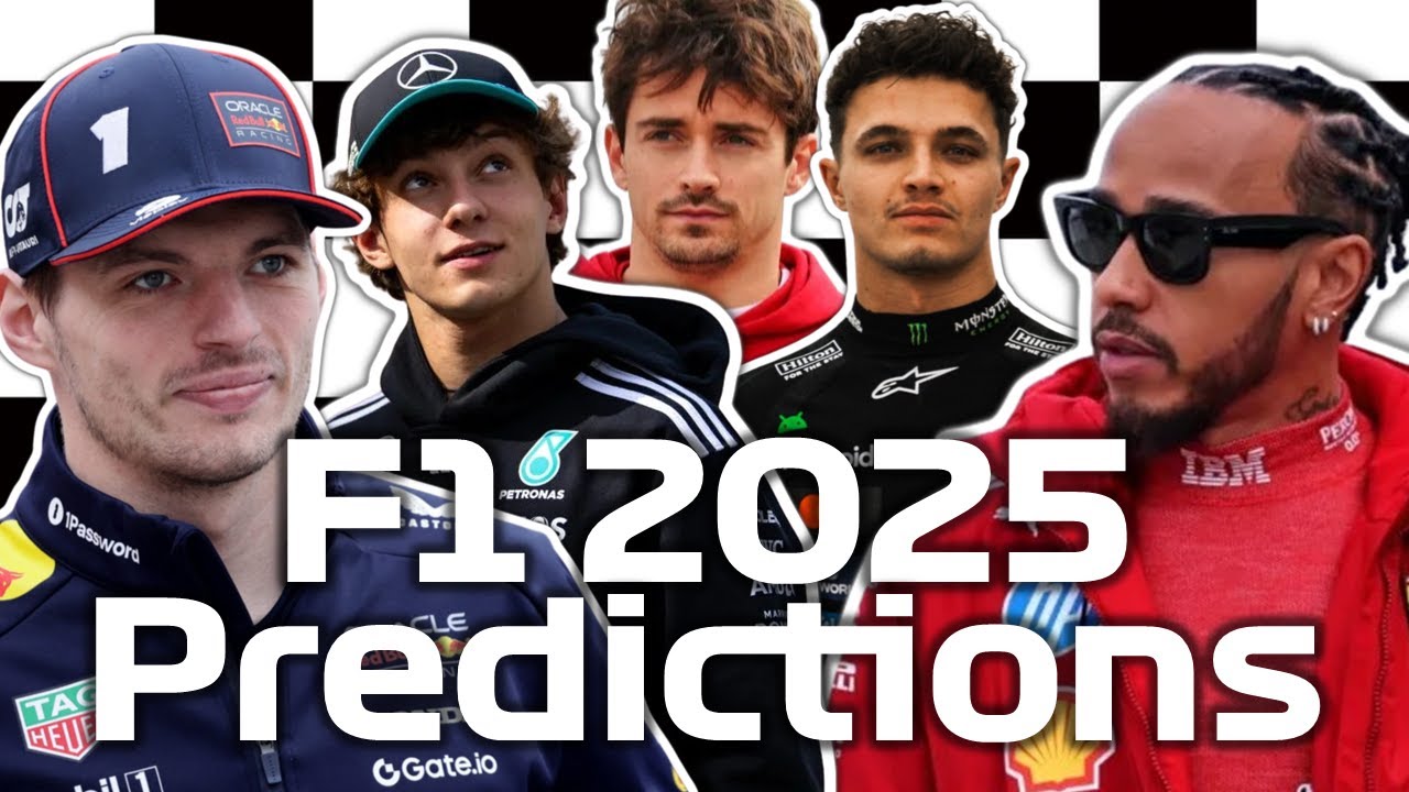 My 2025 F1 Predictions! - YouTube