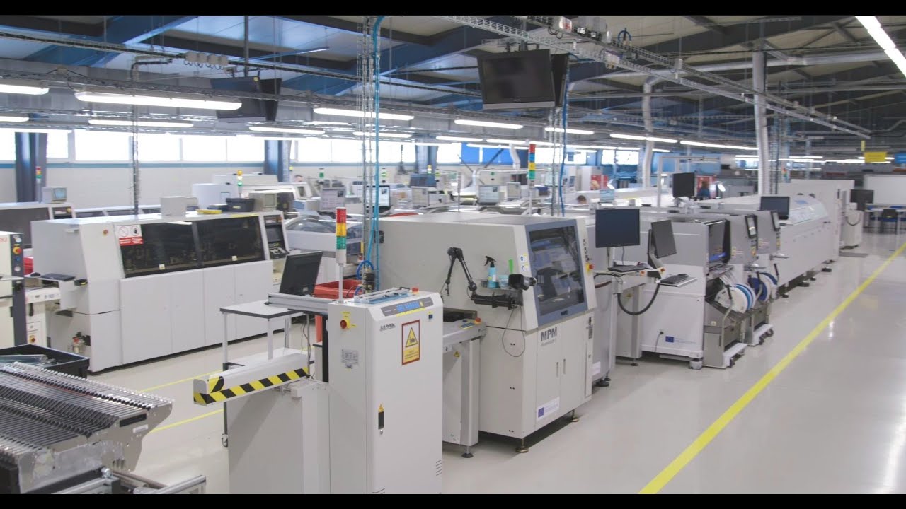 CRT ELECTRONIC - production video - YouTube