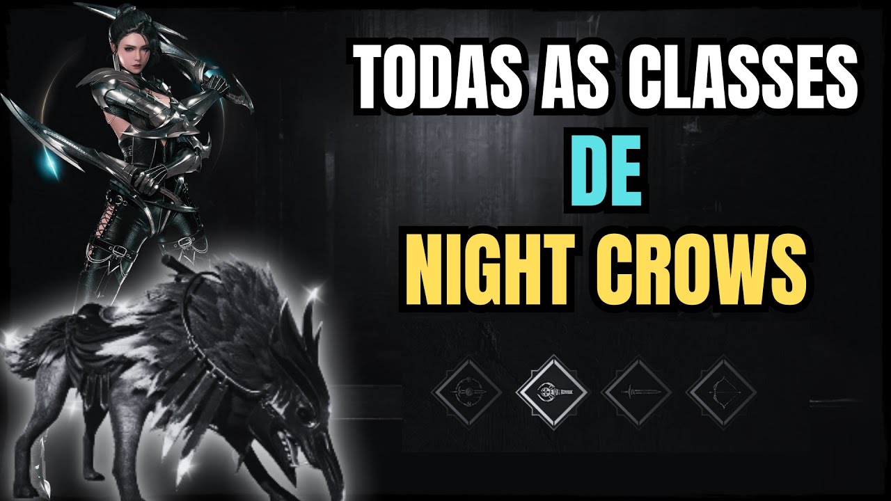 TODAS AS CLASSES DE NIGHT CROWS! QUAL DELAS VOCÉS PEGARIA - YouTube