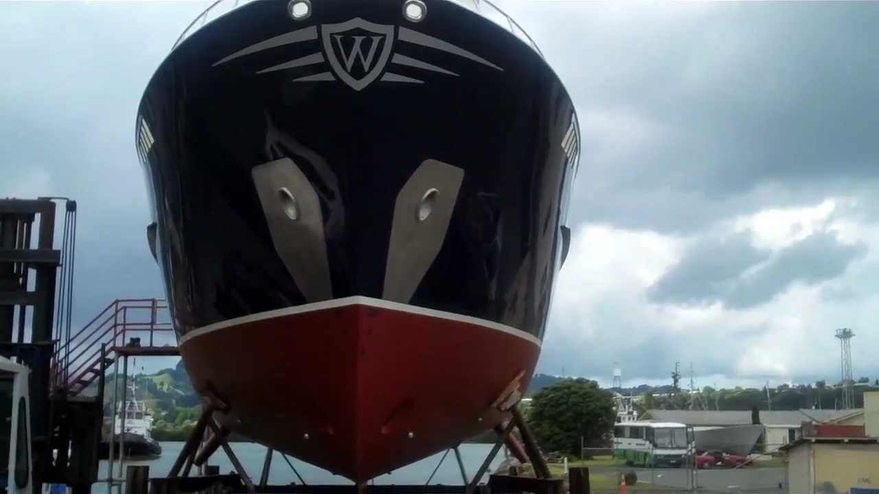 OCEANIA MARINE Launching Explorer Yacht Watson 60 - YouTube