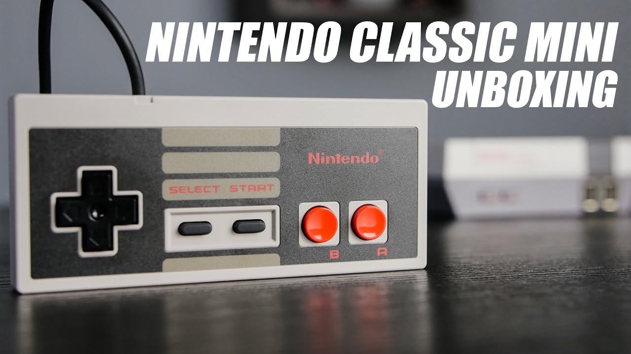 Végre itt van! | Nintendo Classic Mini (NES) Unboxing - YouTube