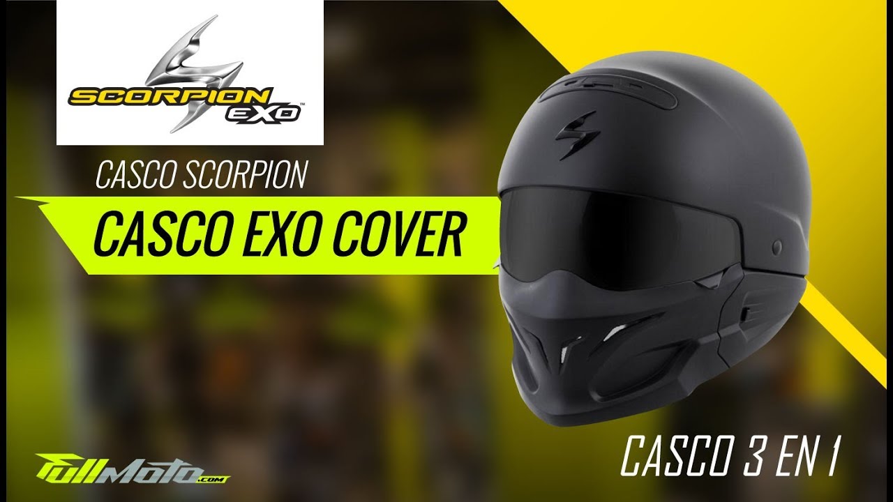 Casco Scorpion Exo Cover - Review Completo - YouTube
