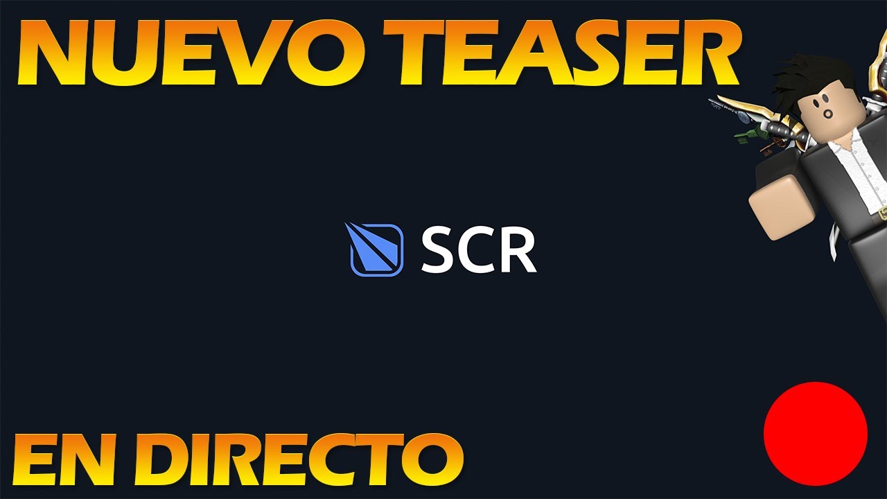 🔴Roblox🔴: ¡NUEVO TEASER DE SCR + ACTUALIZACIÓN! - YouTube