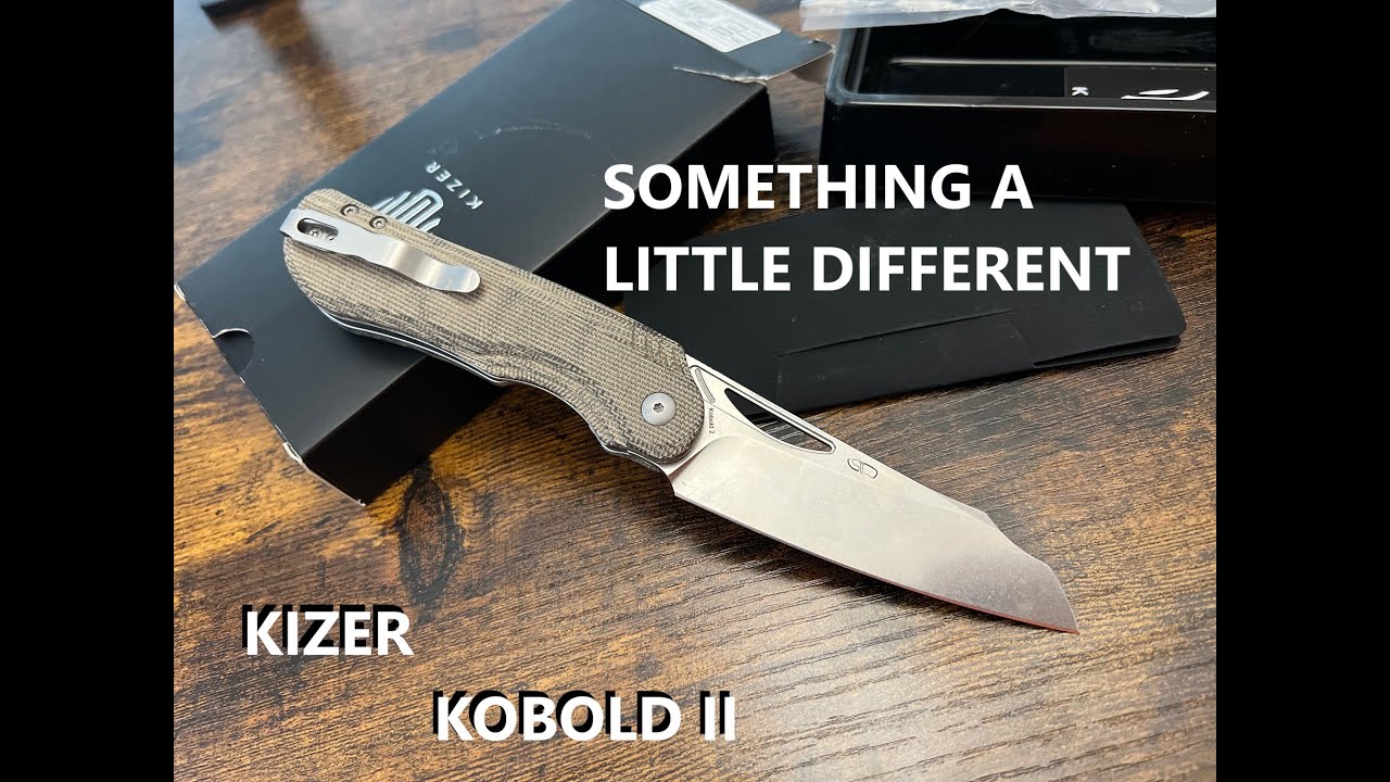 Kizer Kobold II is something a little different and kinda cool - YouTube