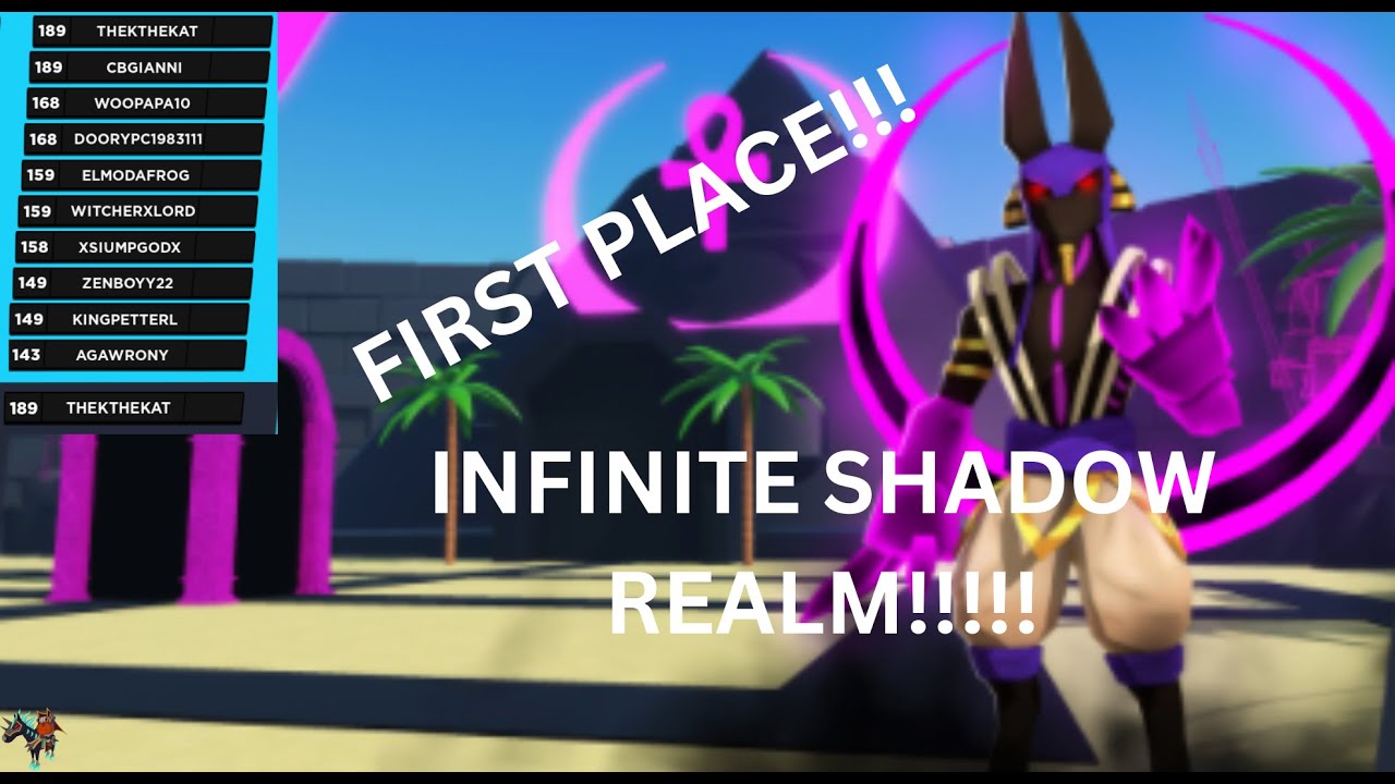 DUOS SHADOW REALM INFINITE WITH @BeanGaming-LightsOut !!!!! (Roblox ...