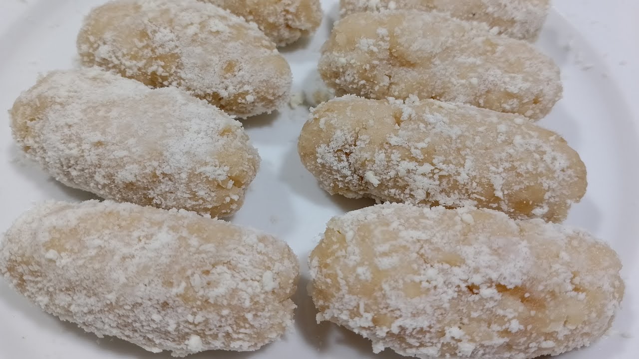 Only milk and bread make easy dry sweets // Easy dessert ready in 10 ...