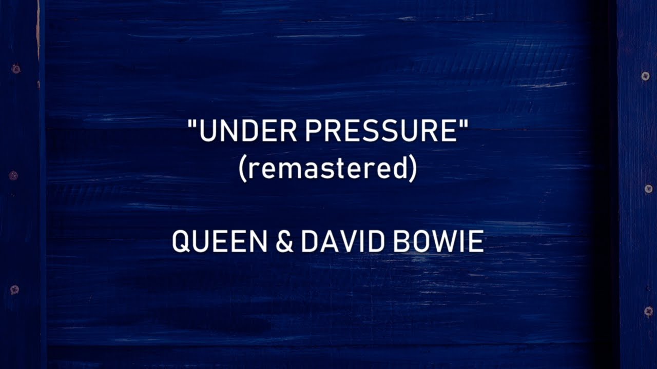 UNDER PRESSURE - Queen & David Bowie | Lyrics - YouTube