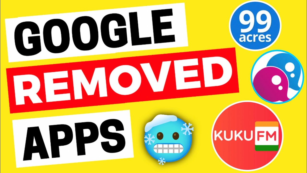 Google Removed Indian Apps From Playstore ☠️😭 - YouTube
