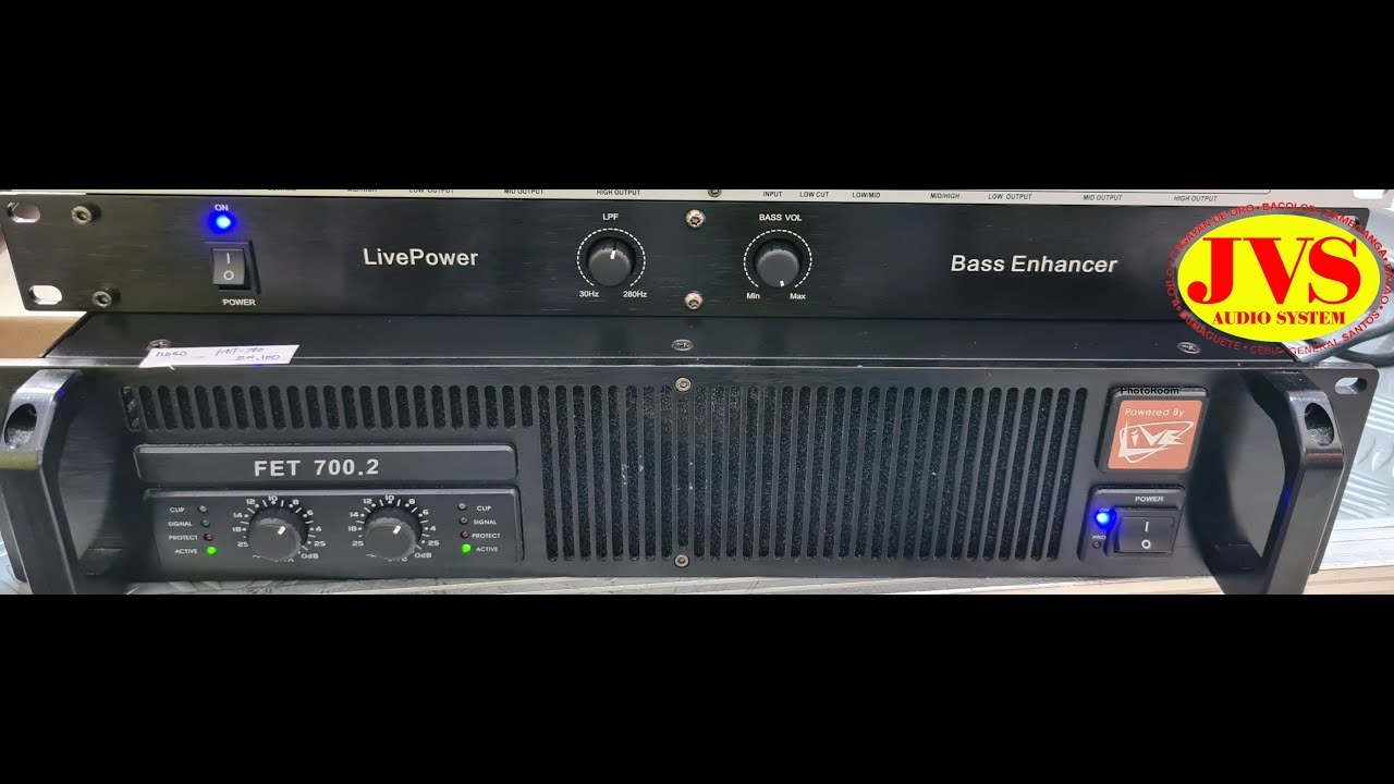 Trying Out Live Bass Enhancer on how it affects your sounds - YouTube