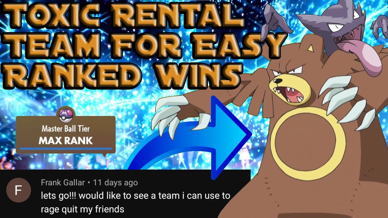 TOXIC Team For Easy Wins In Ranked Battles • Pokemon Scarlet & Violet ...