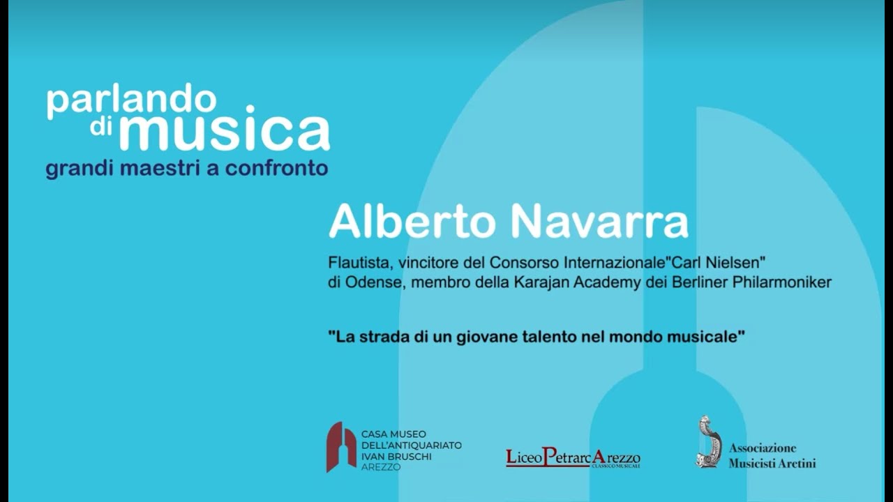 Parlando di musica 2024 - terzo appuntamento con Alberto Navarra - YouTube