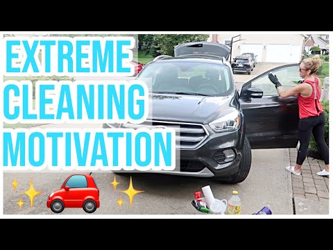 CLEAN WITH ME 2019 | ULTIMATE CAR CLEANING MOTIVATION 🚗✨💪 Brianna K