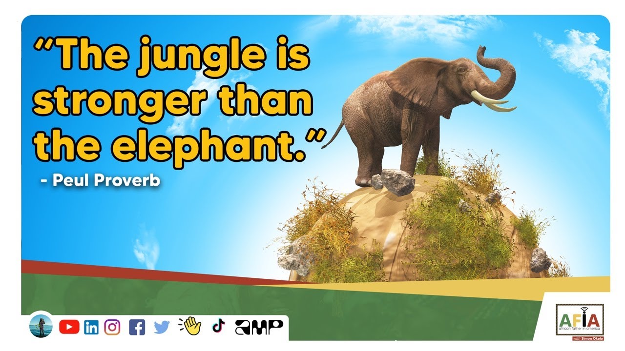 The Jungle is Stronger Than the Elephant | African Proverbs ...