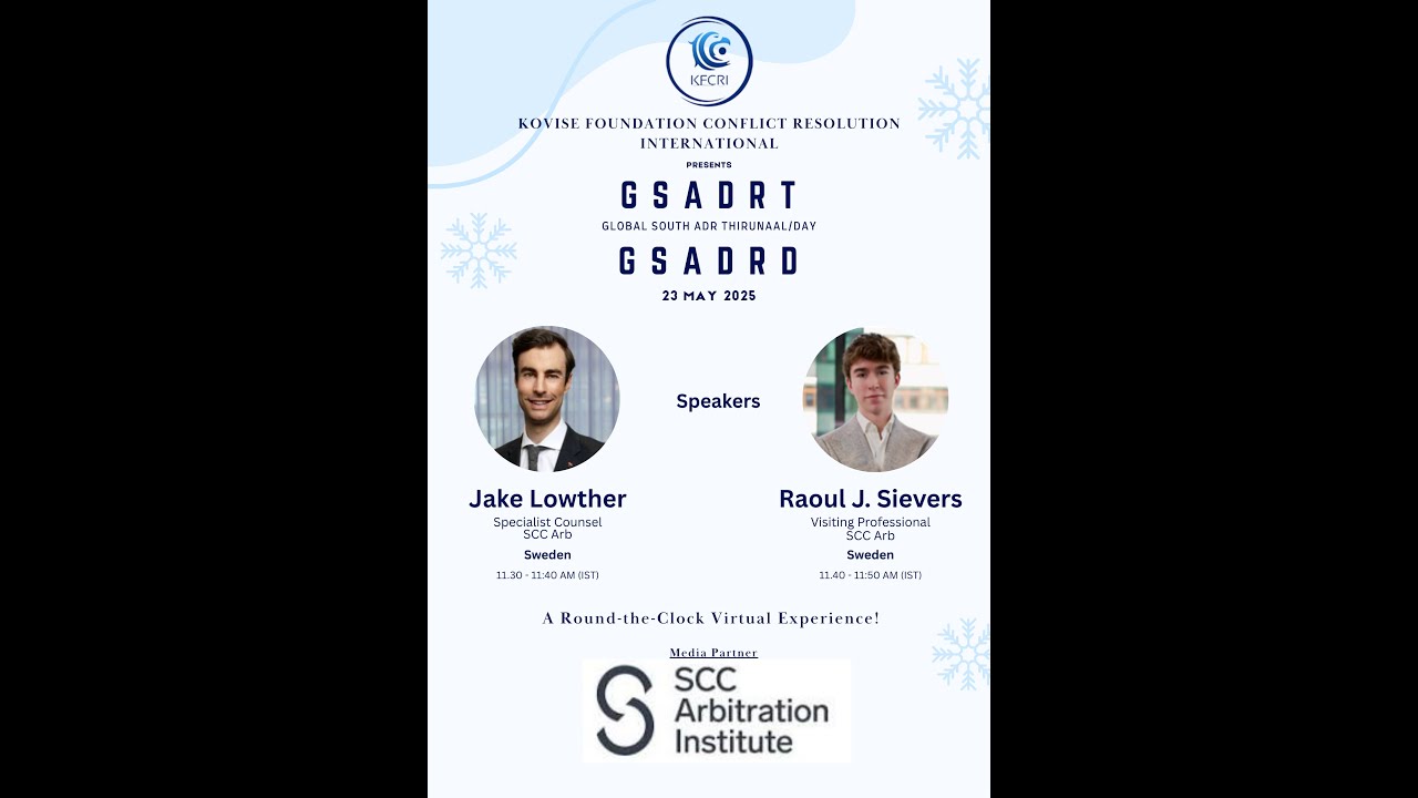 GSADRT/D 2025 - Talk by Jake Lowther & Raoul J Sievers from Sweden ...
