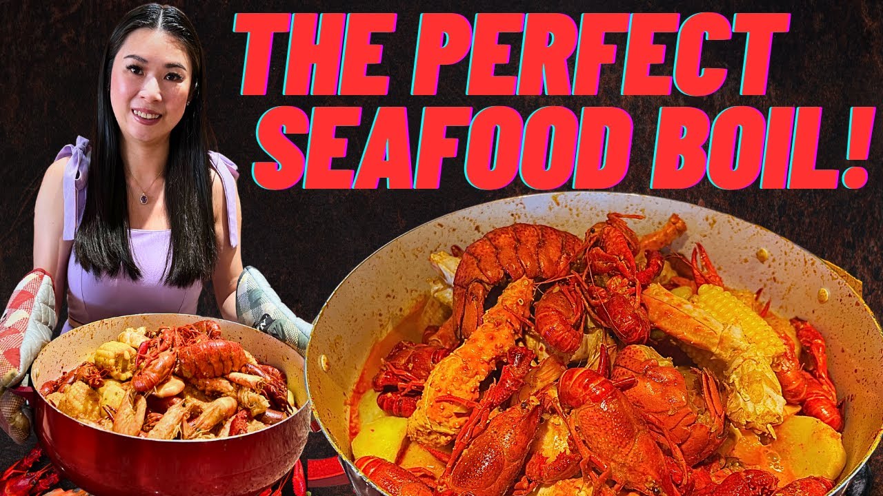 The Perfect Seafood Boil! Crawfish, King Crab, Shrimp, & Scallop ...