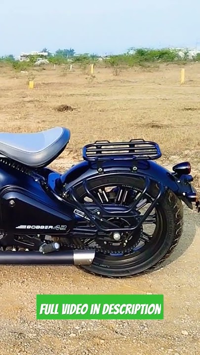 Jawa Bobber 42 Black Mirror Edition with Saddle Stand @trending @jawa ...