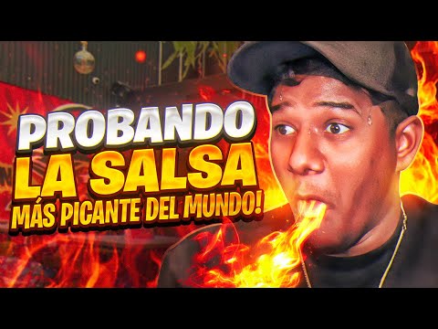 Probando la salsa MÁS PICANTE de Colombia y del MUNDO (nos cambió la voz) 🔥🥵 | DÍMELO NEGRITOW