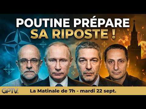 XAVIER MOREAU défie l’OTAN et analyse la riposte de POUTINE ! | GPTV LA MATINALE