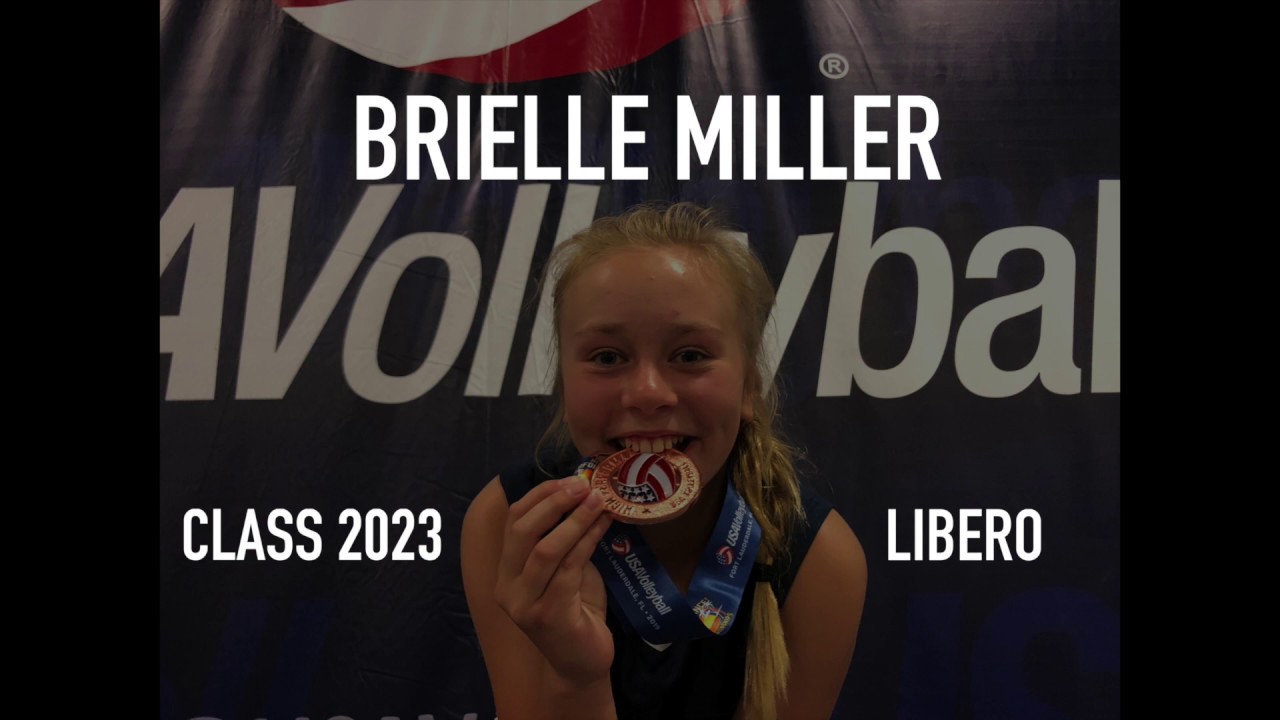 Brielle Miller's 2019 Volleyball Season Highlights - YouTube