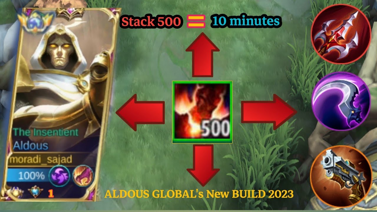 ALDOUS 500 STACK 10 MINUTES | MY FASTEST STACK RECORD IN OFFLANE ...