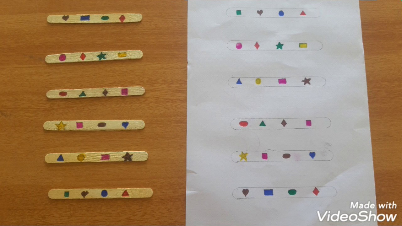 Matching Ice-stick with similar pattern - YouTube