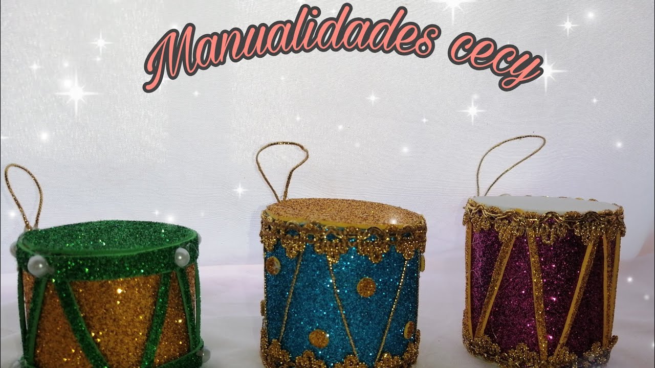 tambores navideños 🎅 | decora a tú gusto el árbol de navidad |🎅 🦌 - YouTube