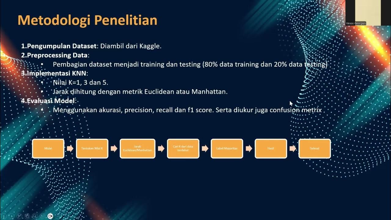 Video Presentasi Klasifikasi Gambar Menggunakan KNN pada Flowers ...